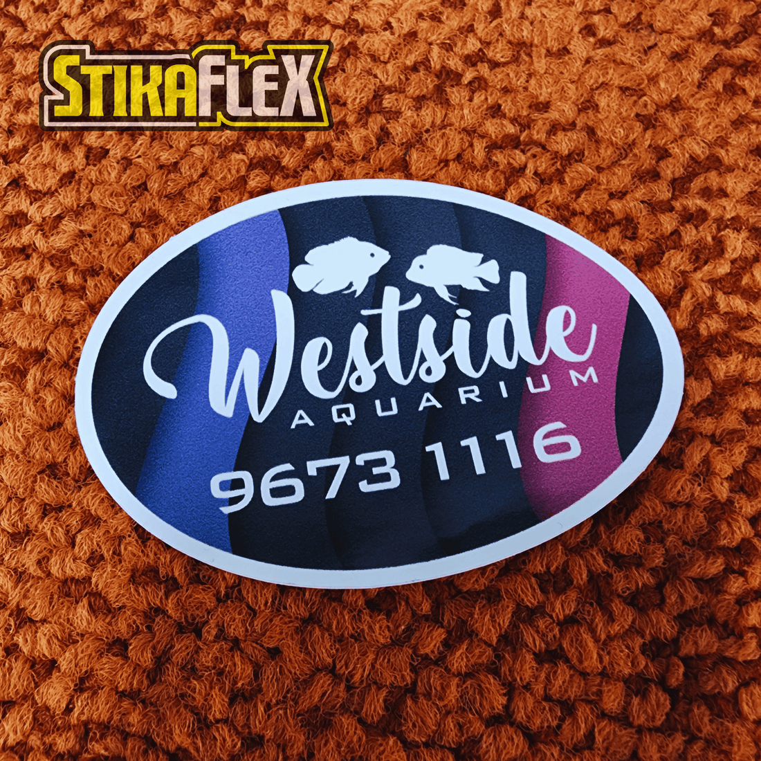 OVAL STICKERS – Stikaflex